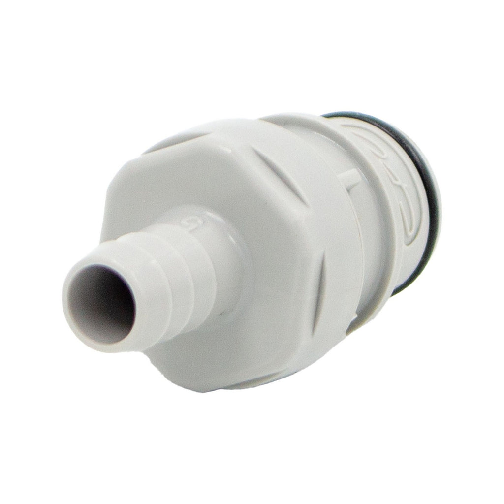 Micro Matic Polypropylene In-Line Disconnect Nipple - Male QD X 3/8" O ...