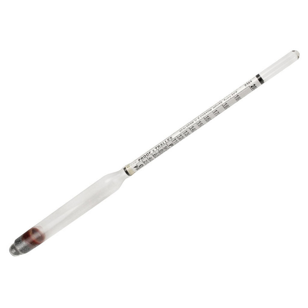 Wine and Spirits Alcometer (0 - 100%) - Canuck Homebrew Supply, Canada