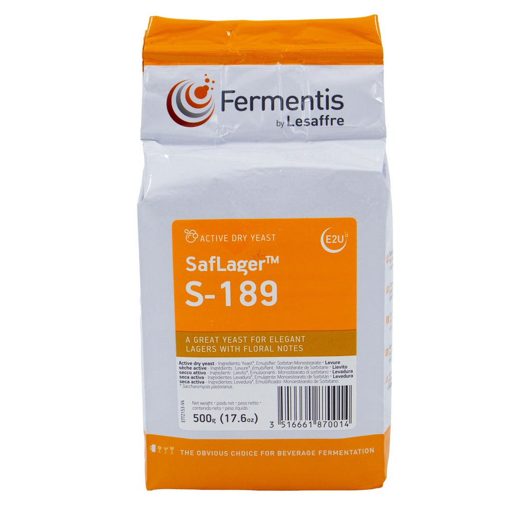 Yeast Brick - Fermentis S-189 Dry Lager - 500 G - Canuck Homebrew ...