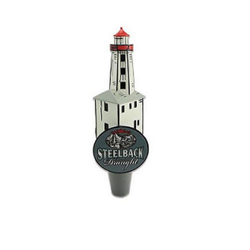 Draught Steelback Brewery Lighthouse Tap Handle - Canuck Homebrew ...