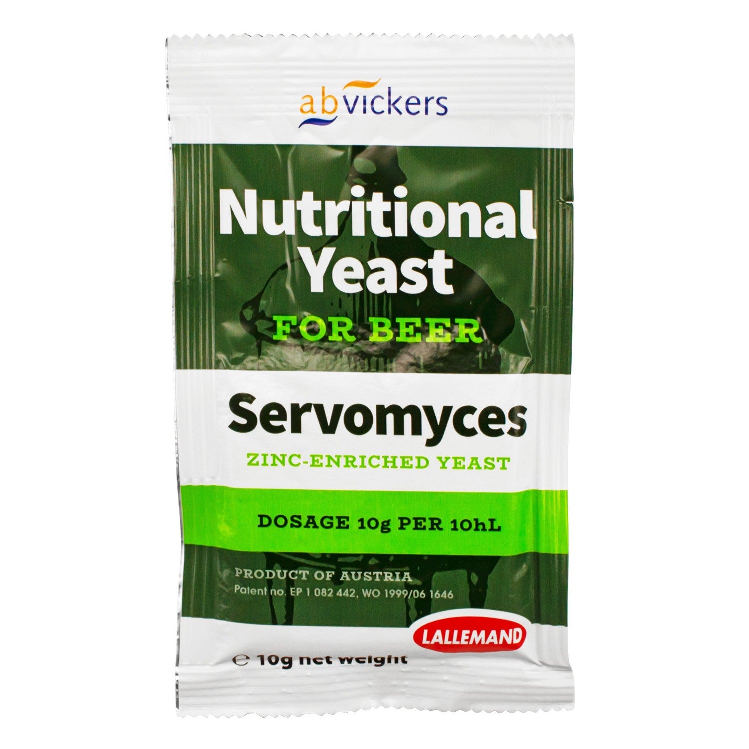 Lallemand Servomyces Yeast Nutrient (Zinc-Enriched) - Nutrients (10 g ...