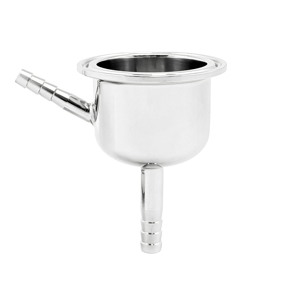 Stainless Steel Tri-Clover Still Column Adapter - 2" TC X 3/8" OD Barb ...