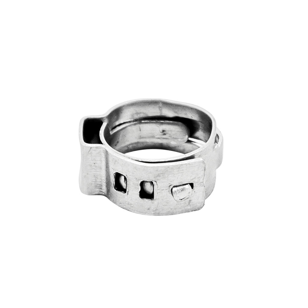 Oetiker Stainless Steel Stepless Hose Clamp - Single Ear (12.3mm ...