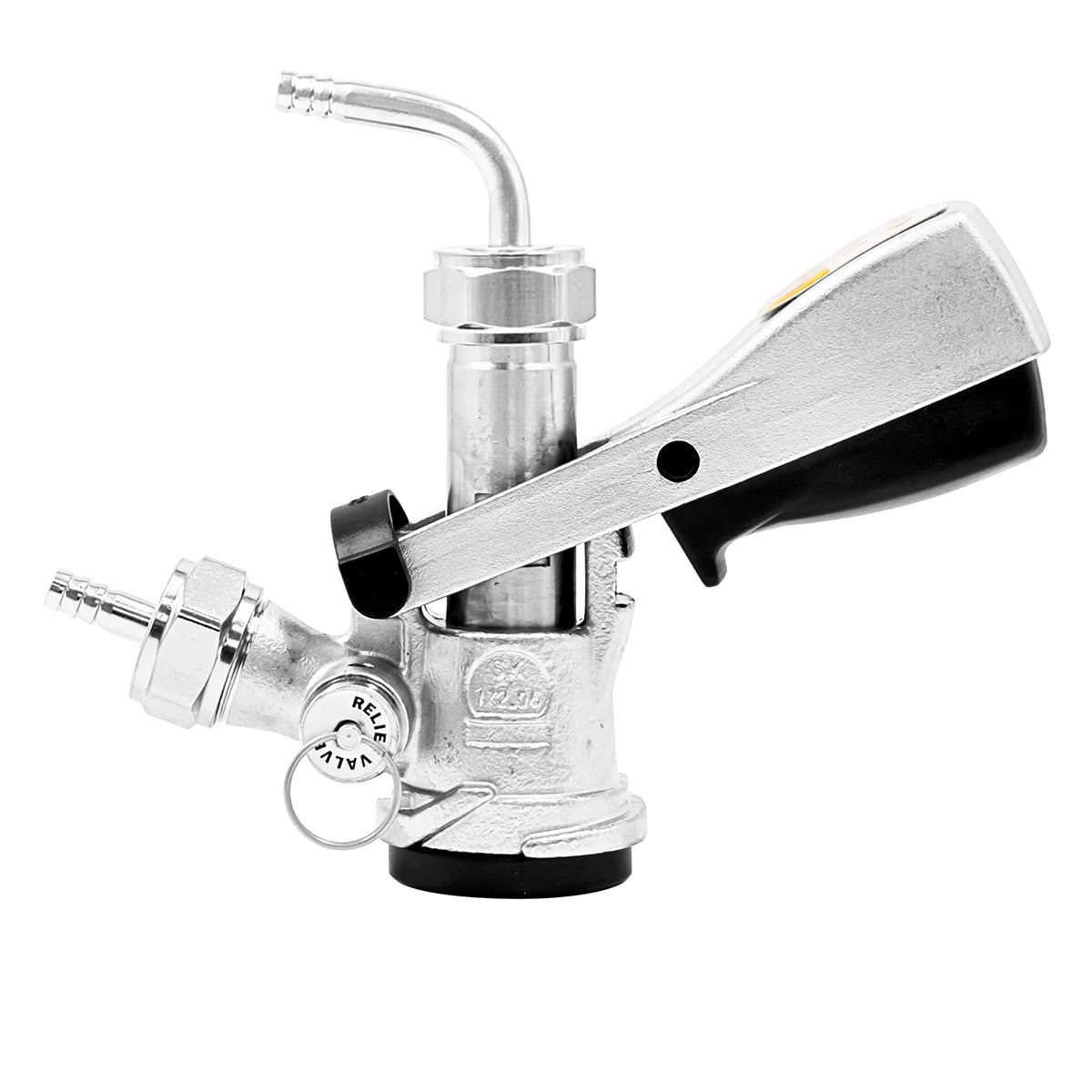Kegland Stainless Steel Sanke "D" Style Keg Coupler - Squeeze Handle ...