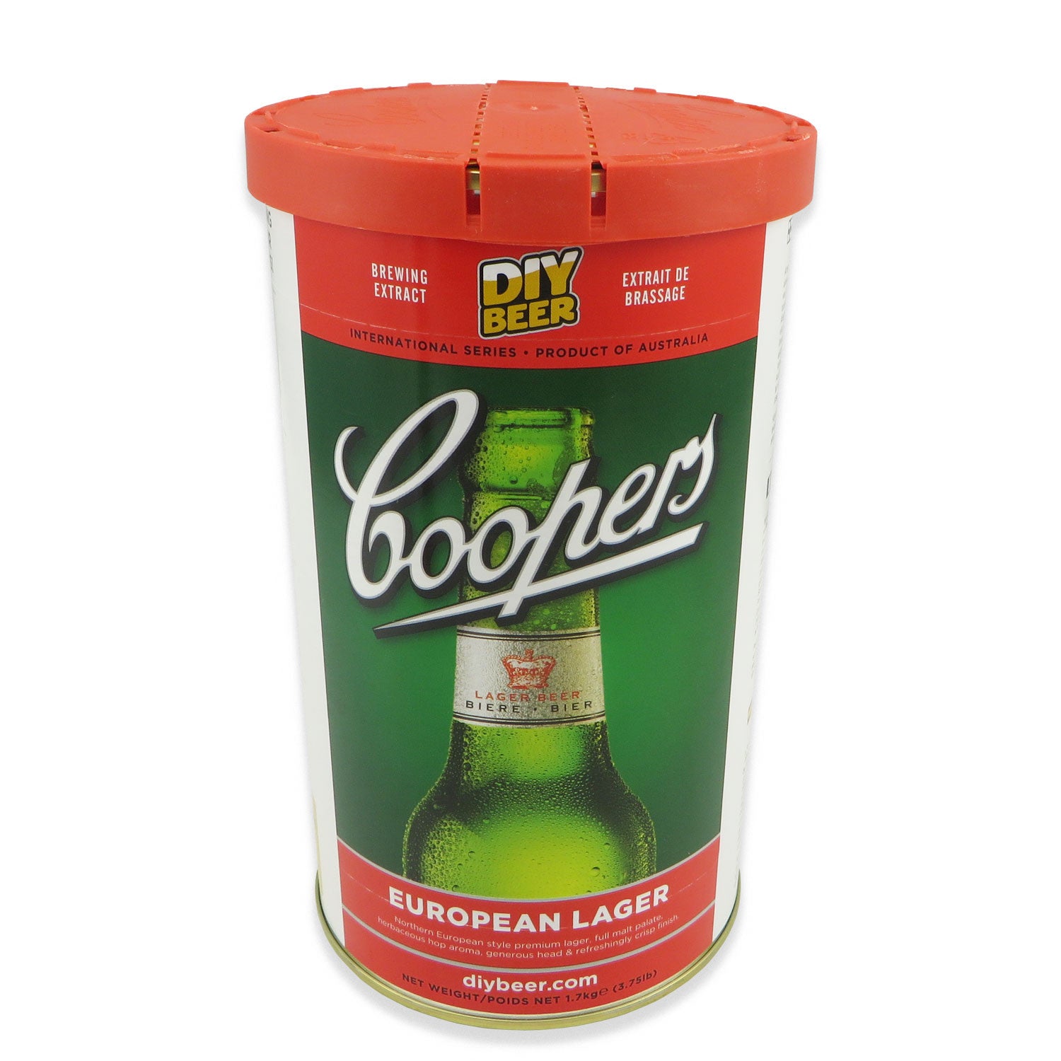 European Lager | Coopers DIY Beer Kit – Canuck Homebrew Supply, Canada